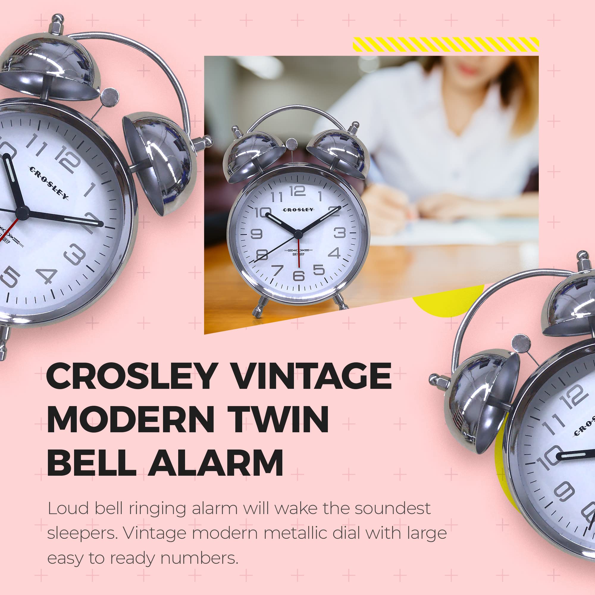 Crosley Clock Mariah Hortillano Crosley Dashboard Clock & Radio