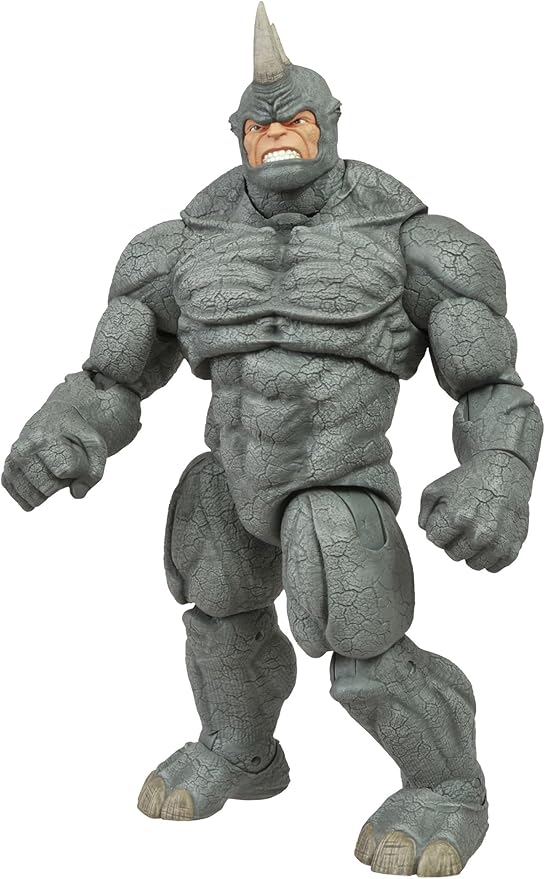 Amazon.com: Diamond Select Toys Marvel Select: Rhino Action Figure ...