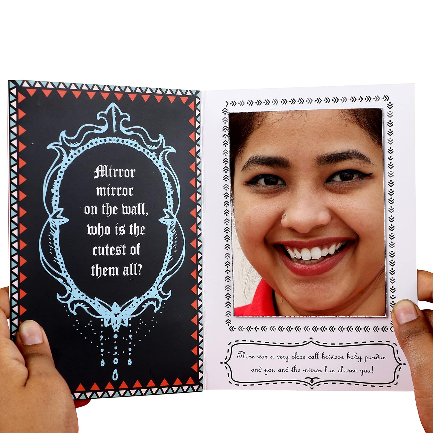 Oye Happy - Enchanted Mirror - Best Greeting Card with Mirror for ...