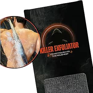 Amazon.com : Extra Rough Exfoliating Washcloth-Extreme Body & Back ...