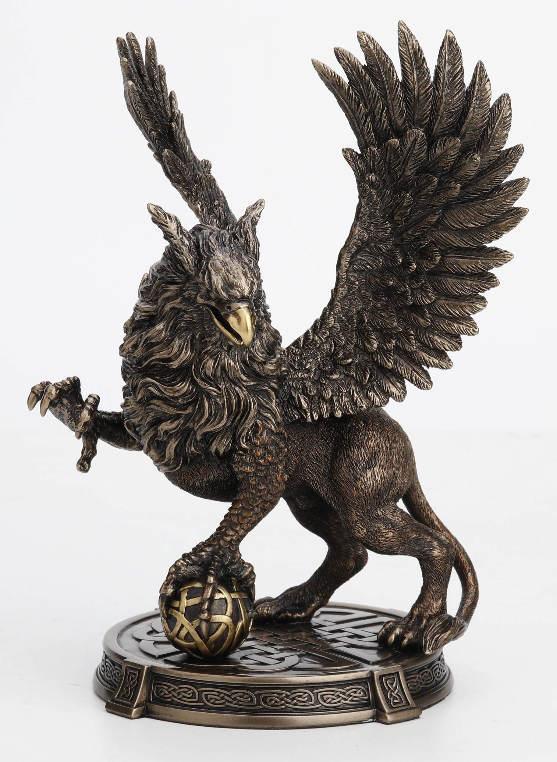 Amazon.com: Gothic Griffin Gargoyle Statue Figure Guardian Medievel ...