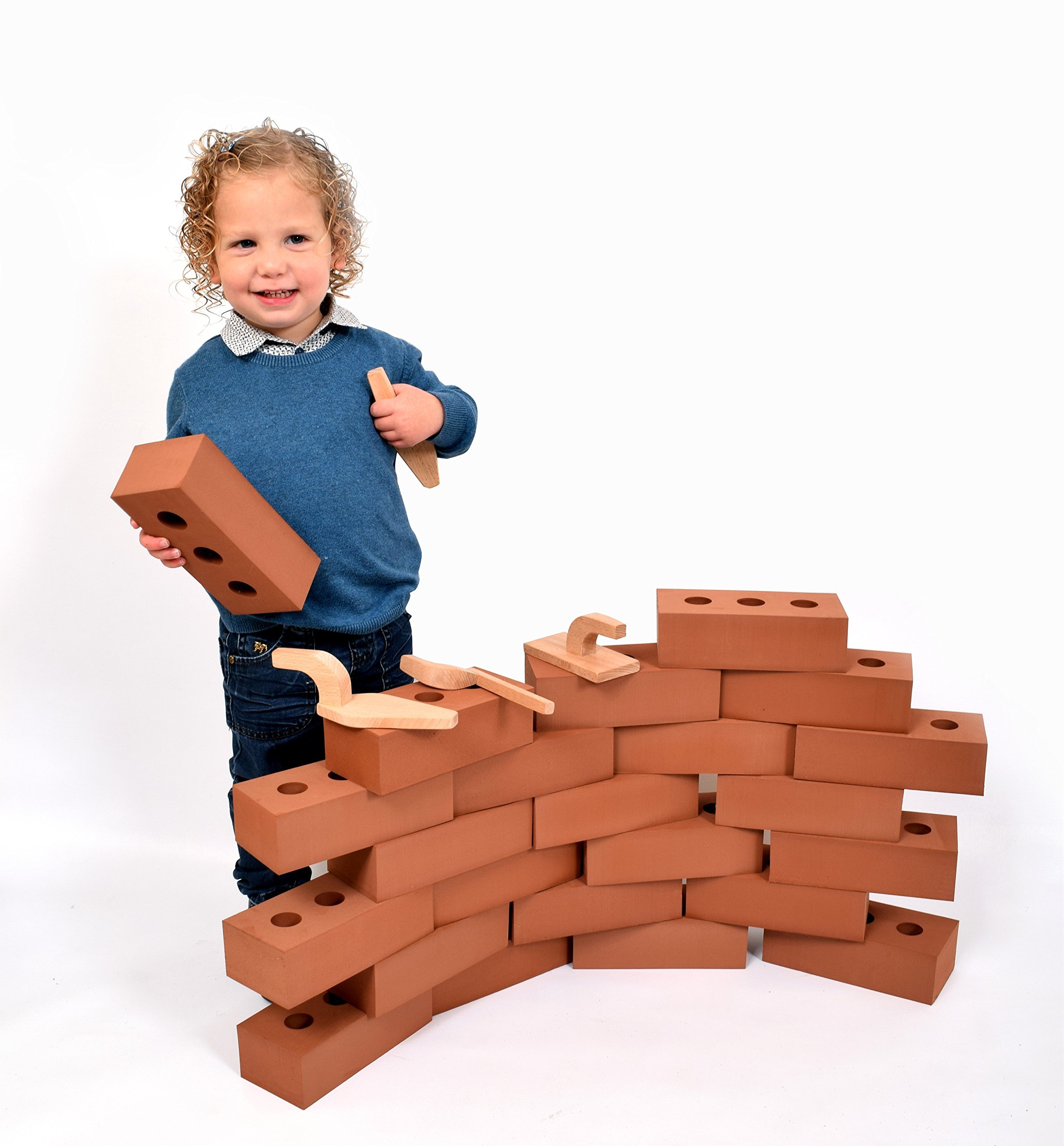 Buy Playlearn Life Size Foam Construction Building Blocks/Bricks Toy ...