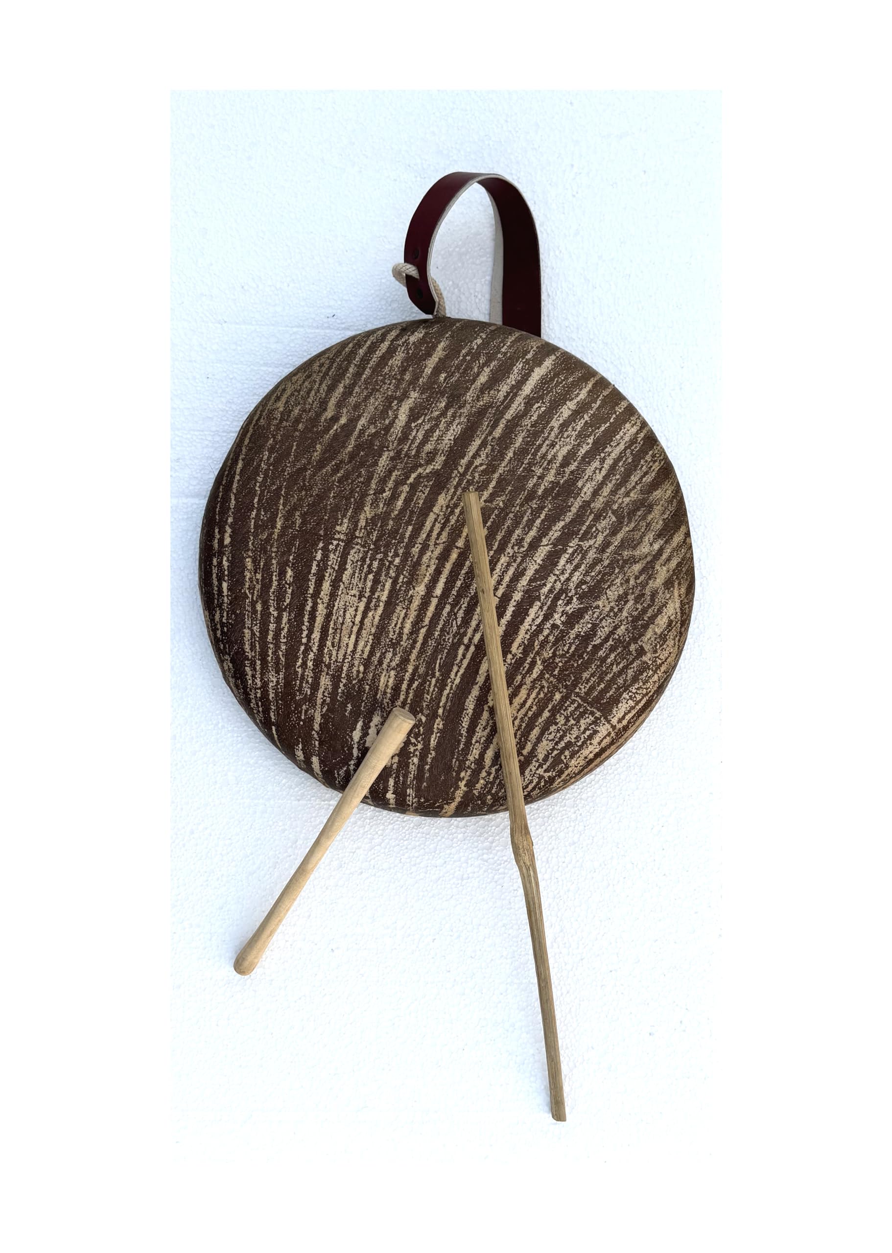 Parai or Thappu Hand Drum Percussion Instrument Buffalo Skin Cover ...