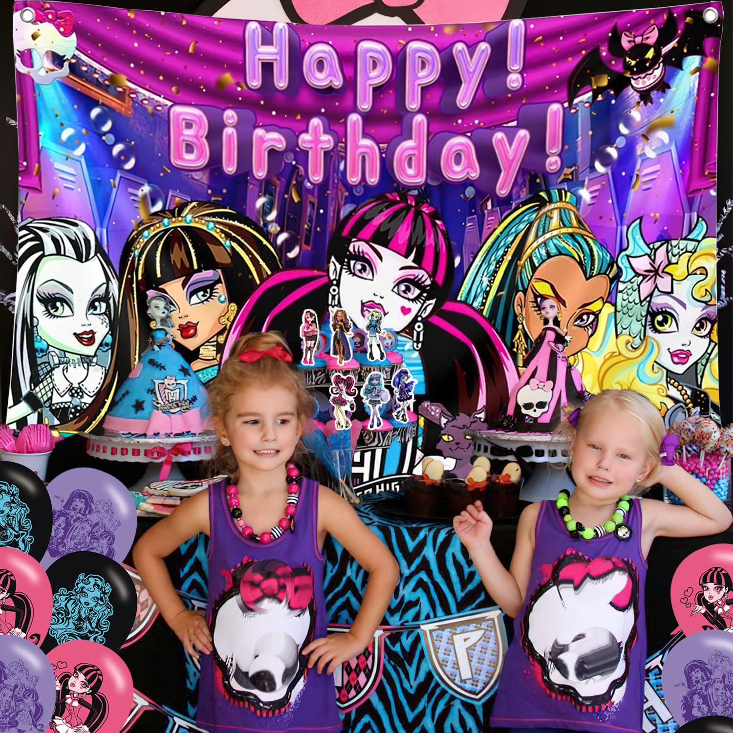 Monster High Birthday Banner Printable