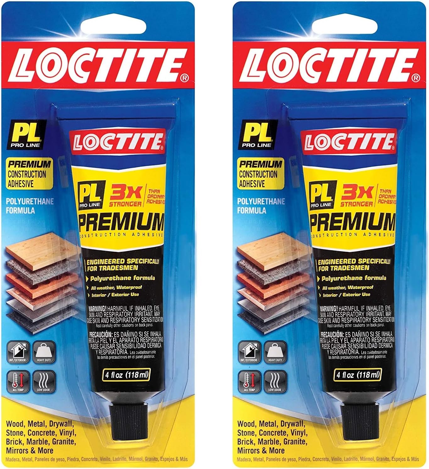 Amazon.com: Loctite PL Premium Polyurethane Construction Adhesive 4 ...
