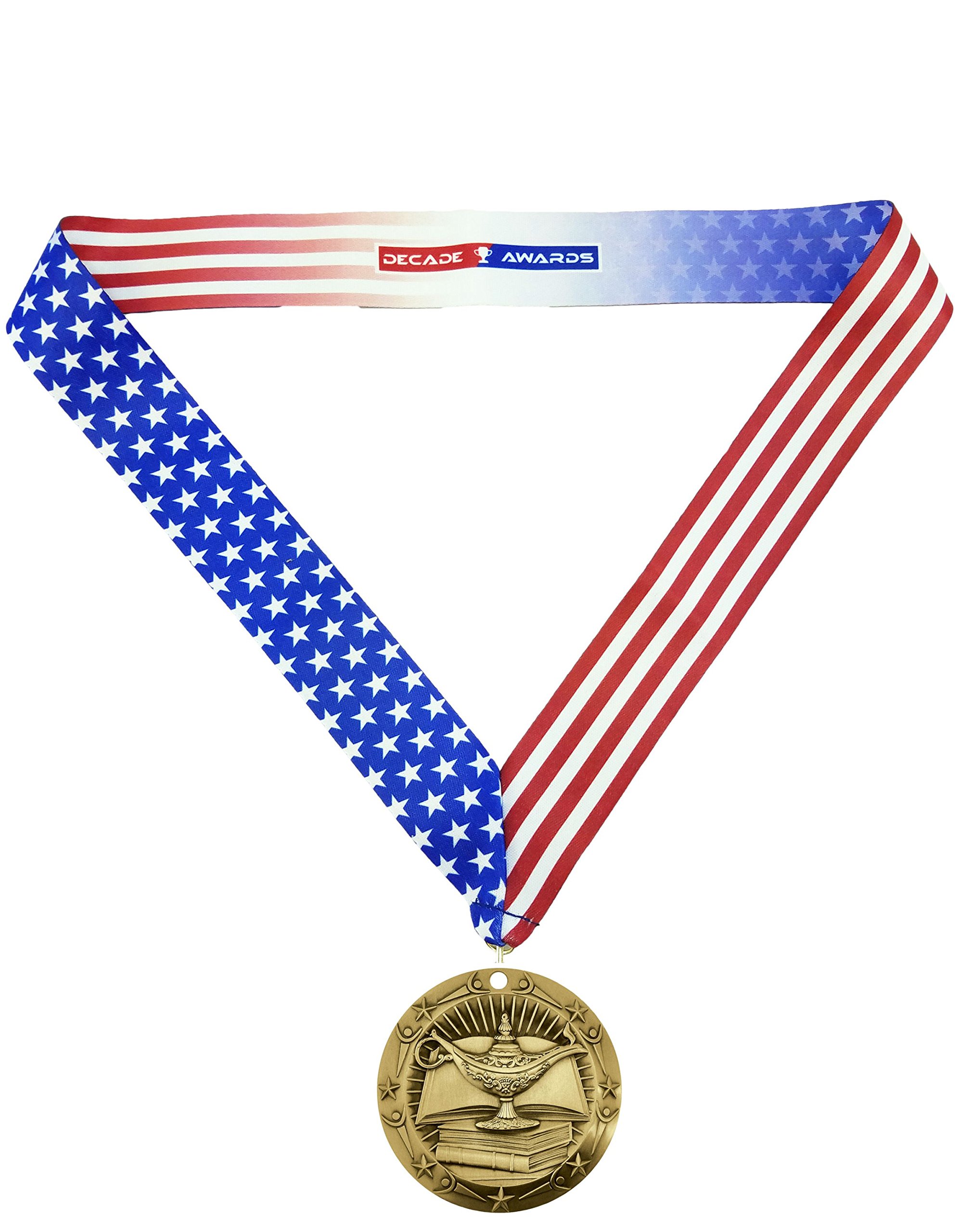 Snapklik.com : Decade Awards Academic Medal, World Class - 3 Inch Wide ...