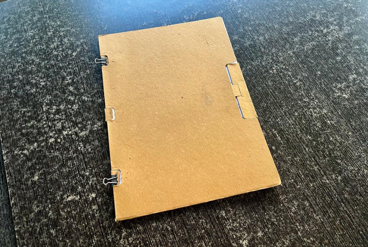 MANIFOLD File Folder + Cloth Tags | Pack of 12 | A4 Size (270 GSM ...