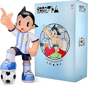 Amazon.com: Hung Hing Toys HH-001B Vinyl - World Cup Astro Boy - Argentina (31 cm) : Toys & Games