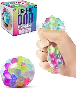 Amazon.com: Play Visions Light Up Molecule Stress Ball : Toys & Games