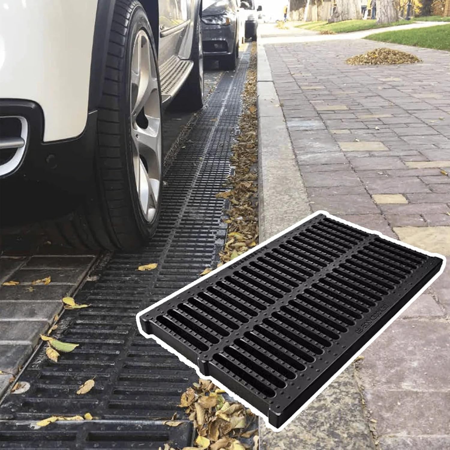 Outdoor Yard Drainage Trench Grate System, 2530cm Nepal | Ubuy