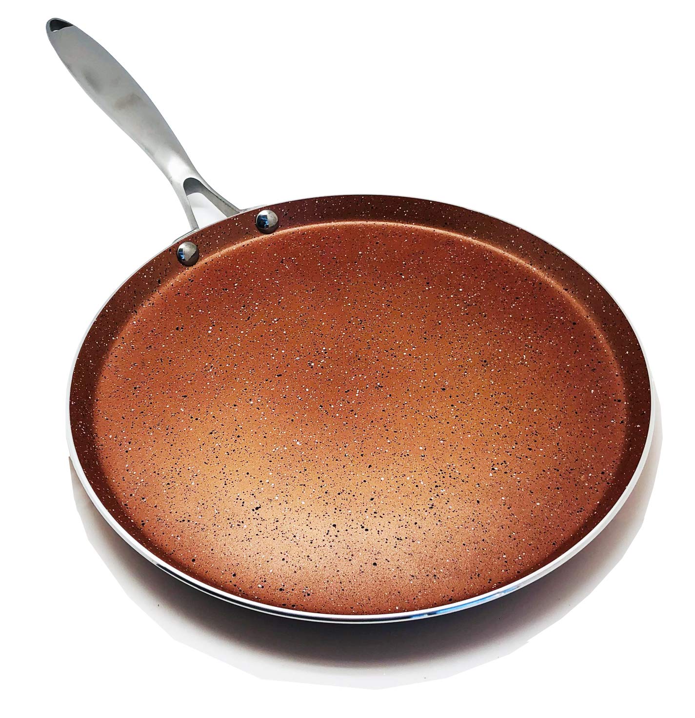 Buy New improved Ricovero Gourmet Copper Line. 11 inch INDUCTION Hard ...