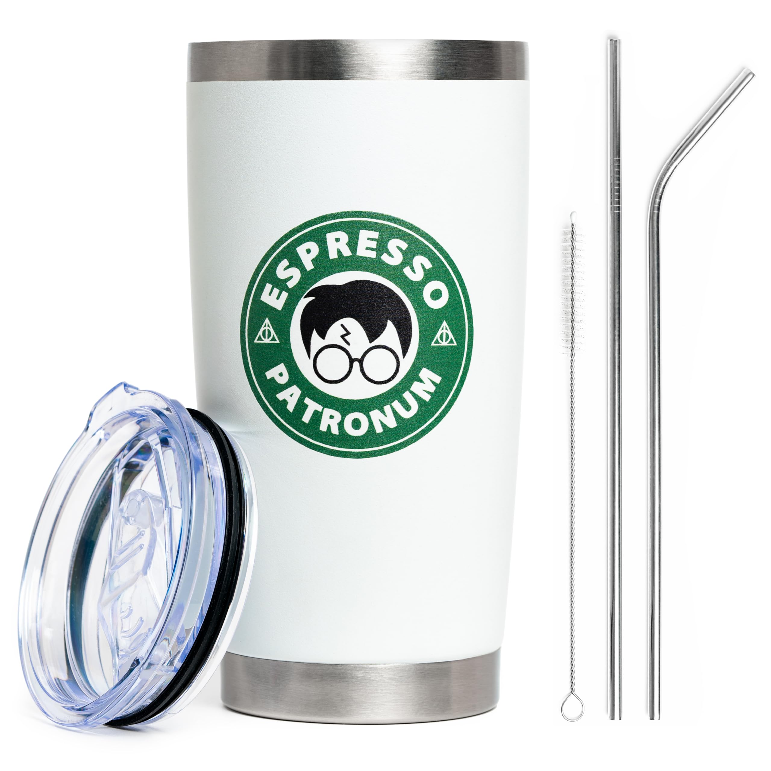 Amazon.com | Maako Espresso Patronum Potter Stainless Steel Double ...