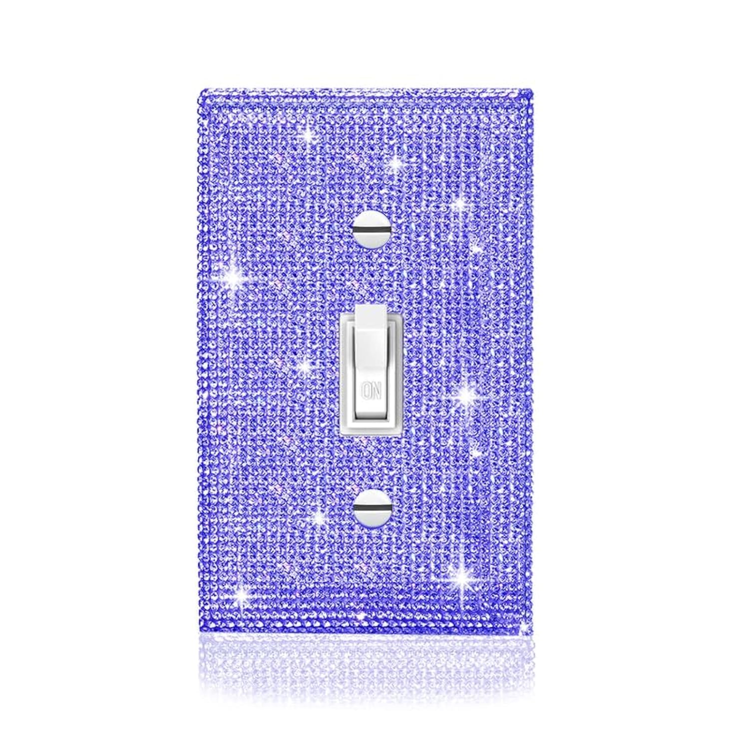 Gaocai Shiny Purple Single Toggle Light Switch Plate Wall Plates Light ...