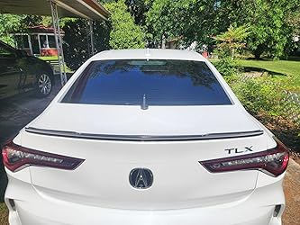 Amazon.com: EPARTS Real Carbon Fiber Type-S Style Rear Spoiler Wing ...