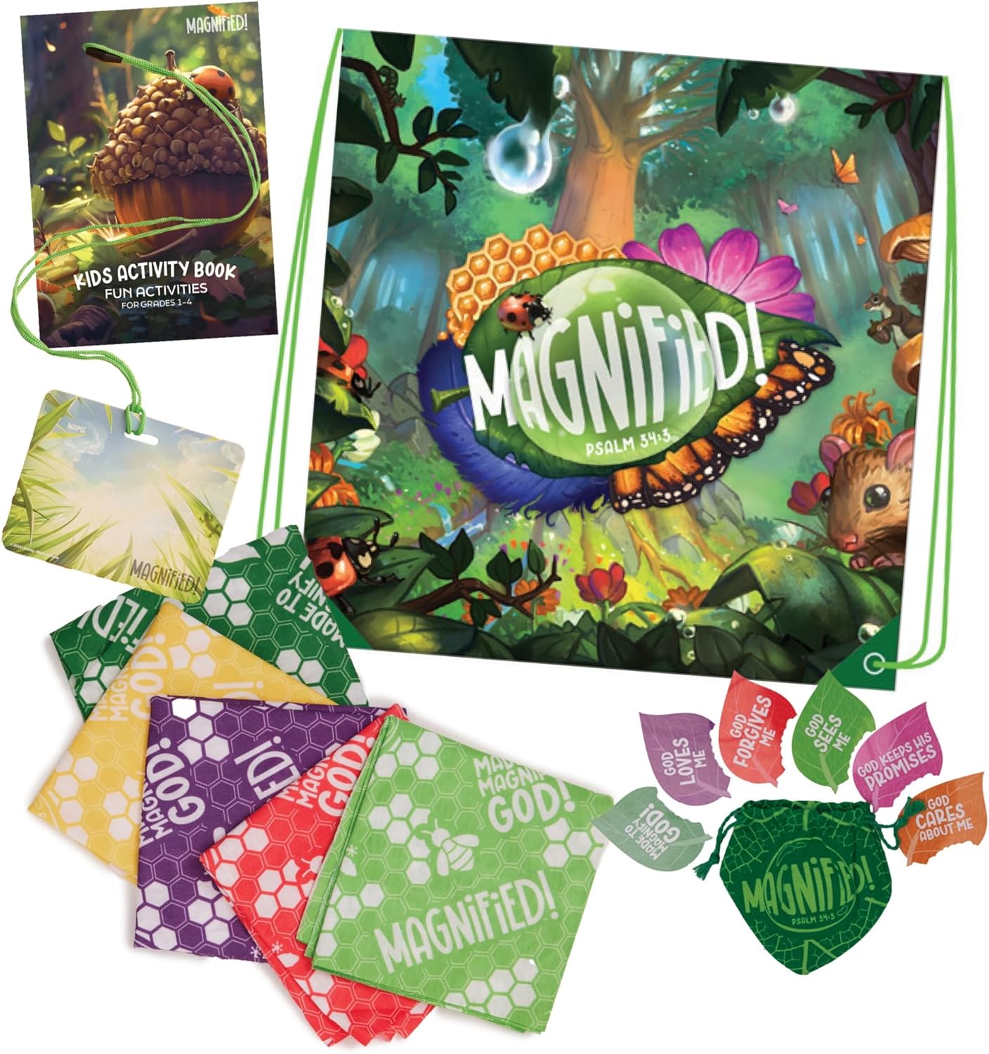 Amazon.com : Lifeway Kids VBS 2025 Magnified! Kids Fun Bundle : Office Products