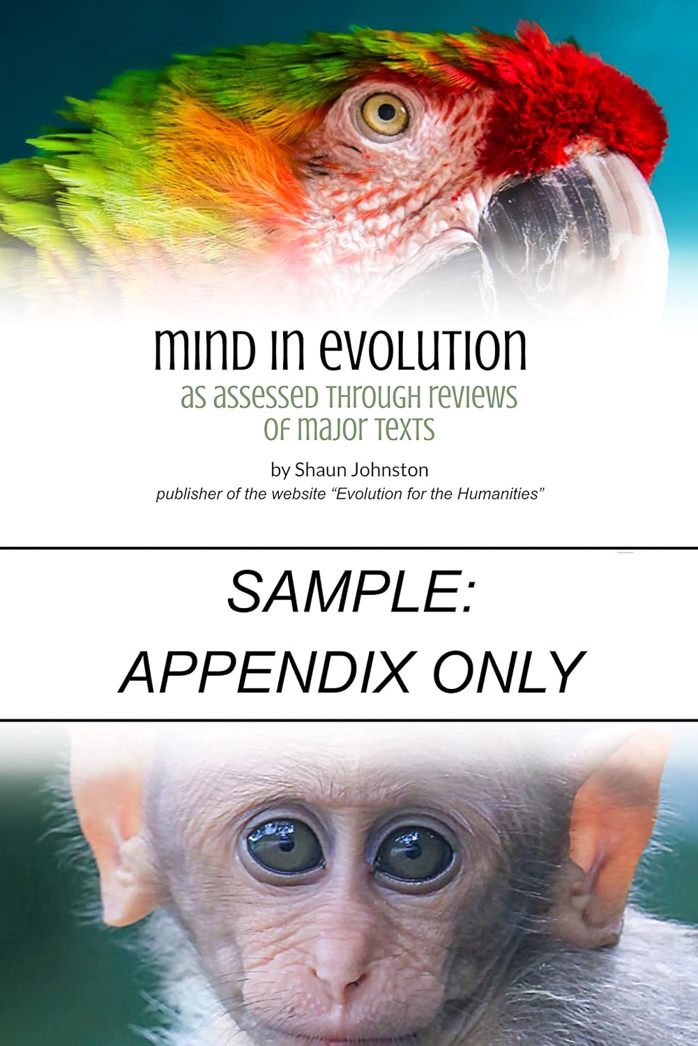 Mind in Evolution... Appendix - Kindle edition by Johnston, Shaun ...