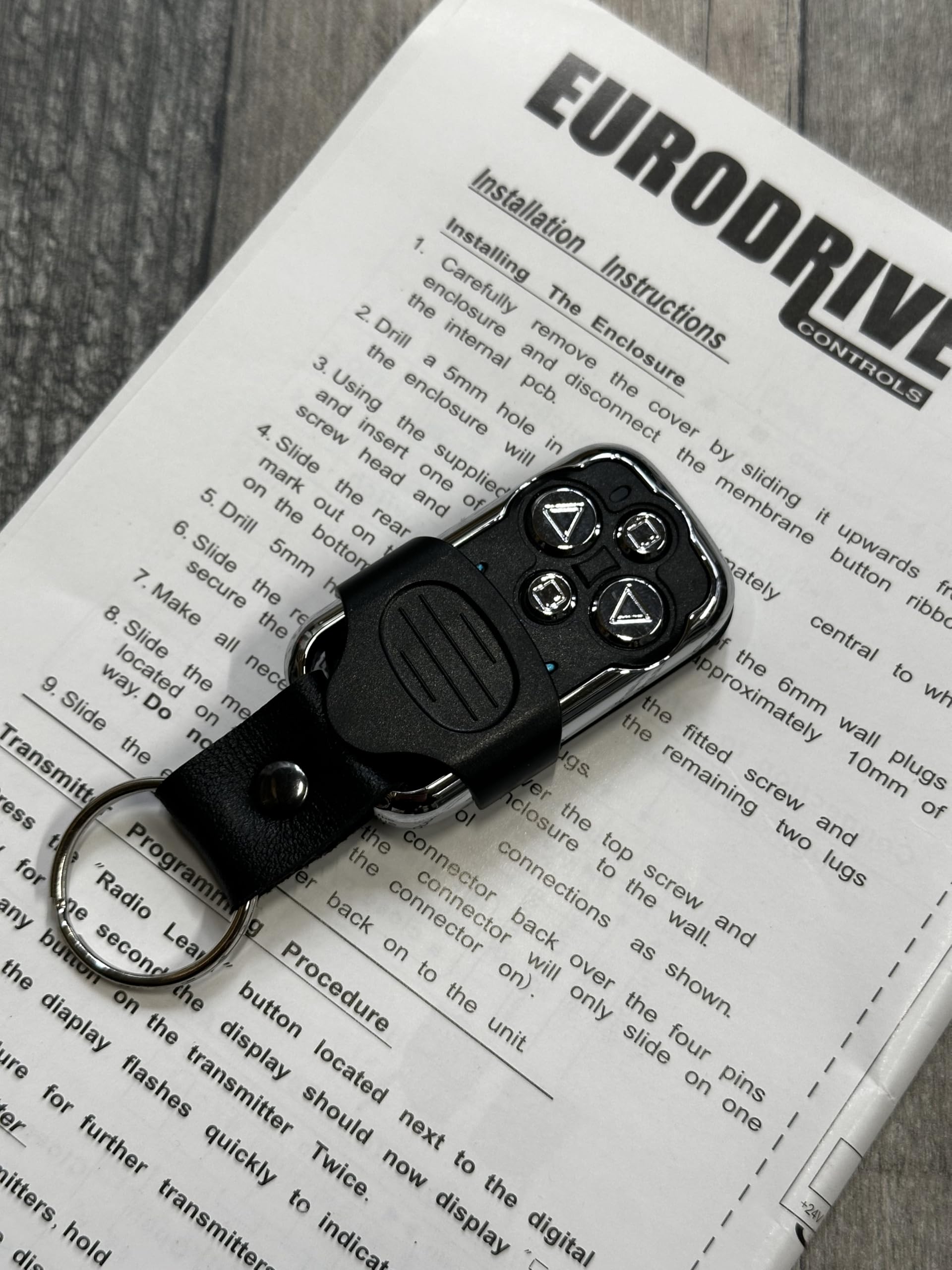 Generic Garage Door Handset Eurodrive EuroKit 3 & EuroKit Edge 2 ...