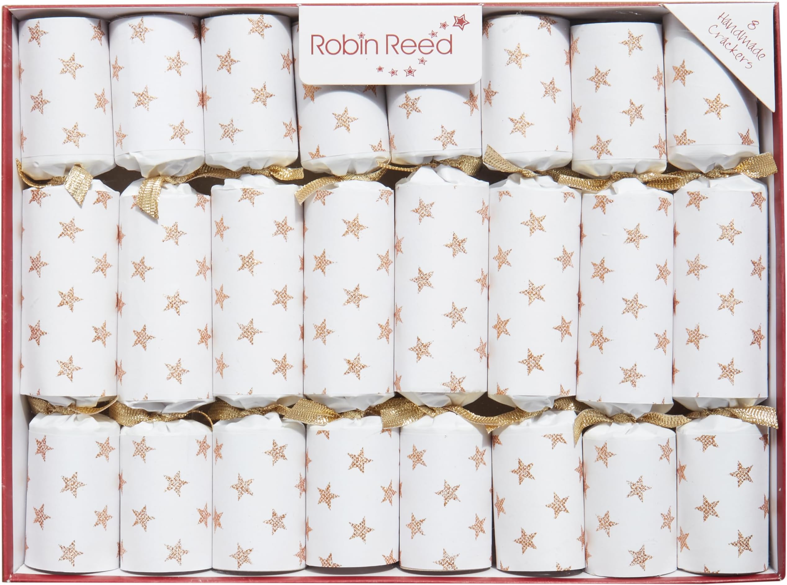 Robin Reed 8 x 10 Handmade Magical Christmas Crackers Rose Glitter ...