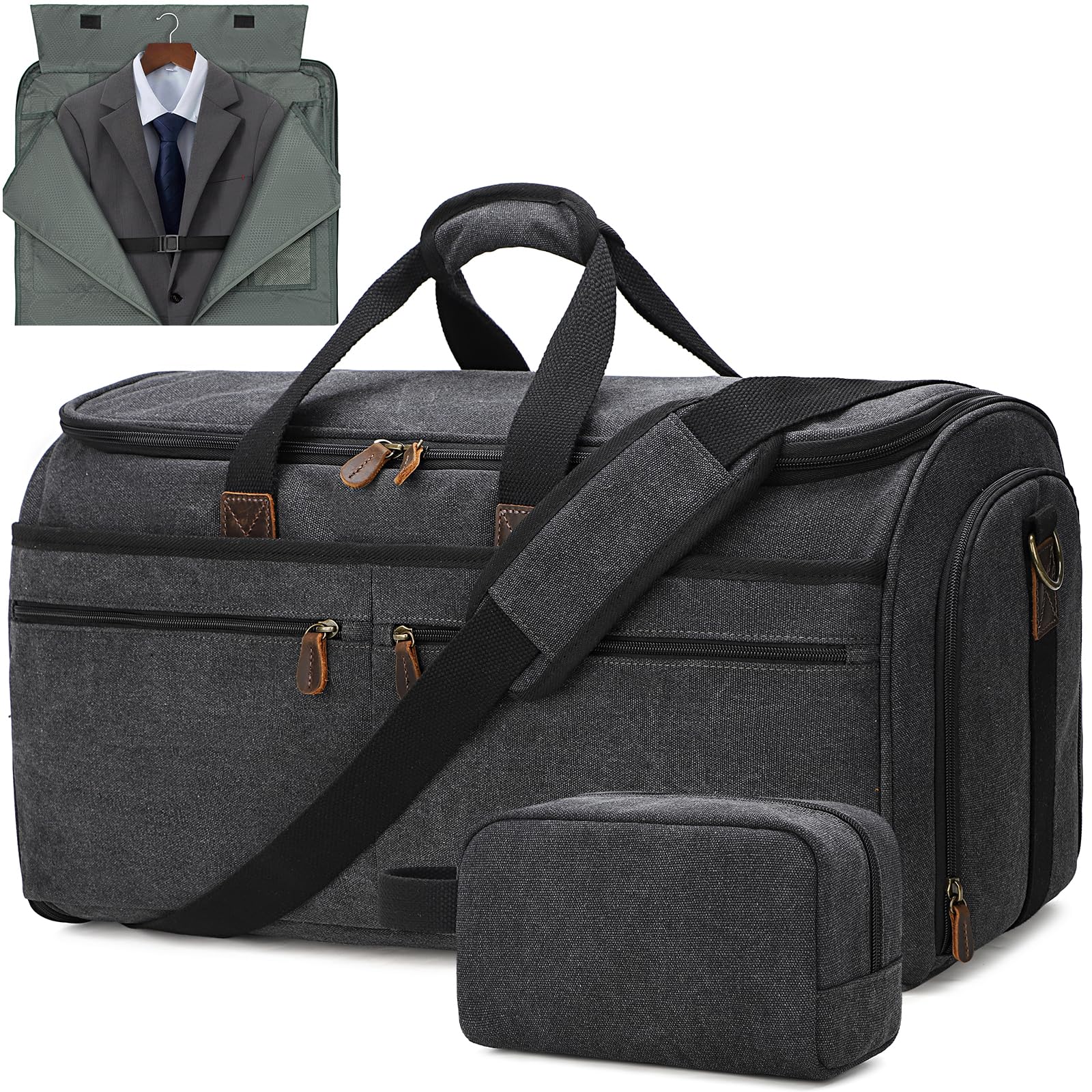 Amazon.com | TRITOUR Halfday Travel Garment Duffle Bag, Garment Bag ...