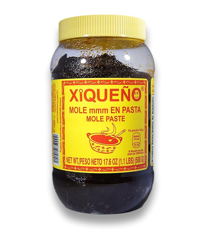 Amazon.com : MOLE XICO 1.1 Lbs./ 500 grs. MOLE PASTE 5 - 6 SERVINGS/JAR ...