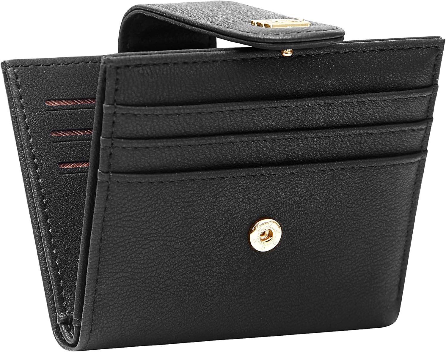 Amazon.com: GEEAD Small Wallets for Women Slim Bifold Credit Card ...