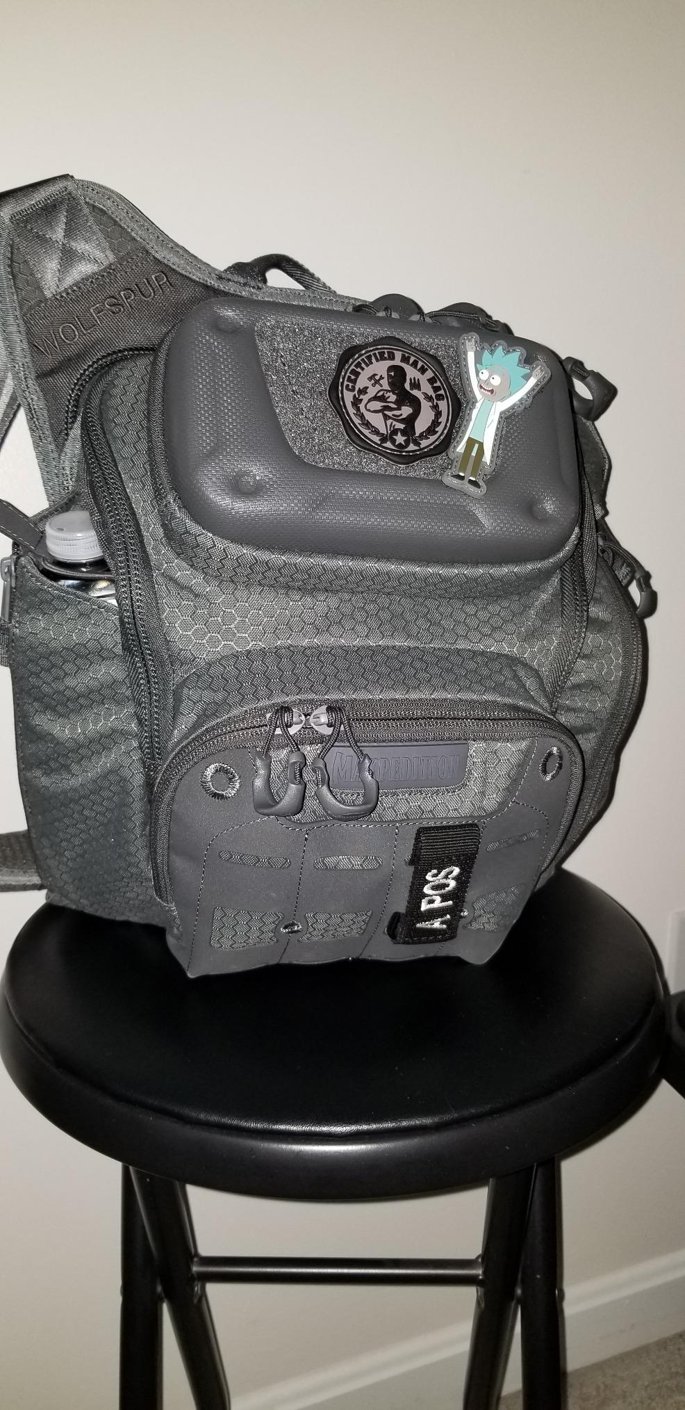 Amazon.com : MAXPEDITION WOLFSPUR Crossbody Shoulder Bag (Gray ...