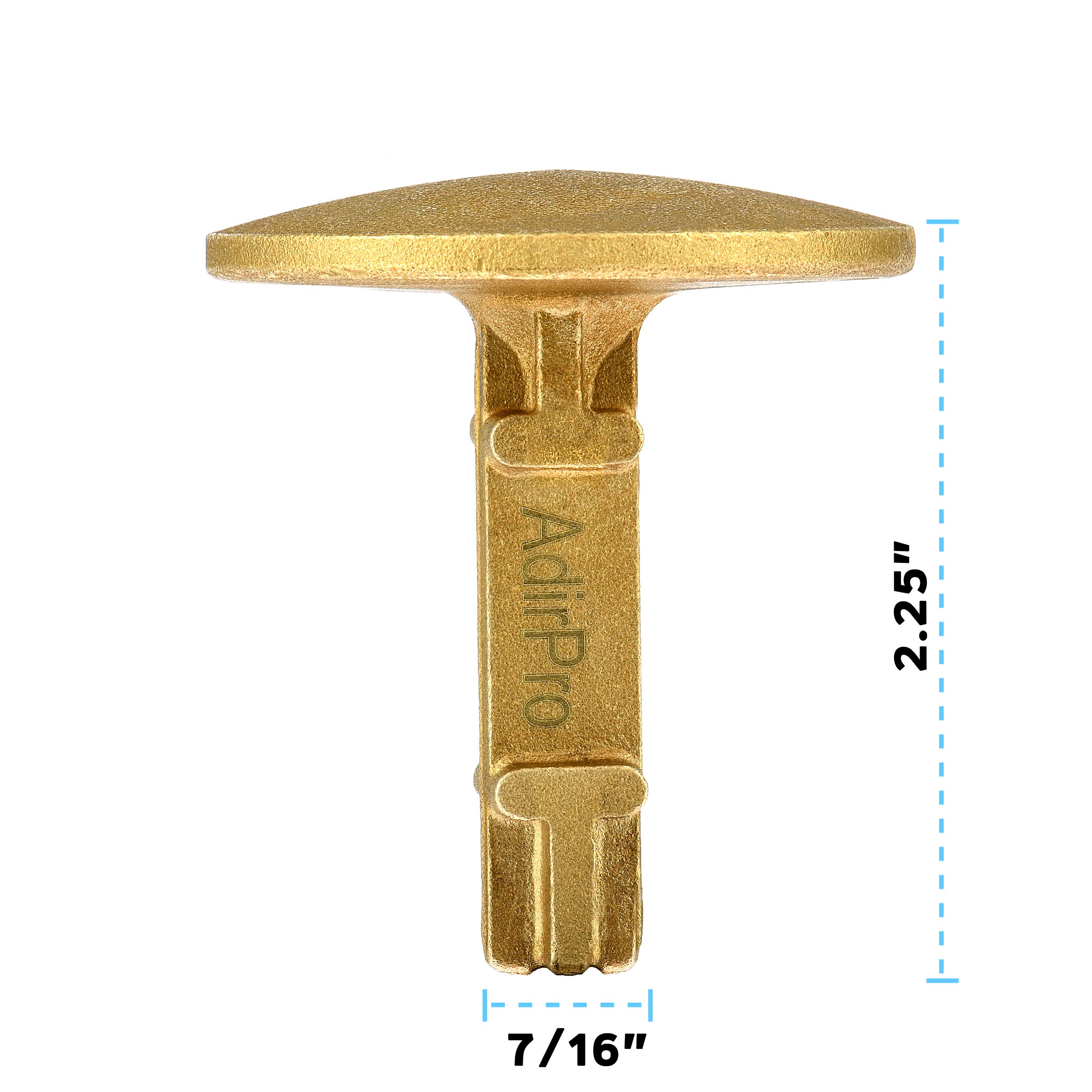 Snapklik.com : AdirPro Survey Markers Durable Solid Brass & Low Profile ...