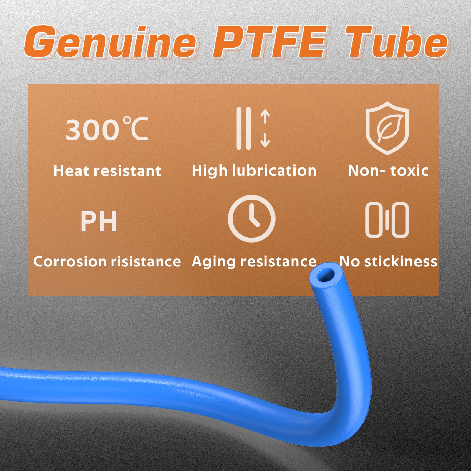 Snapklik.com : Bowden PTFE Tubing 2M White 3D Printer Teflon 1.75MM ...