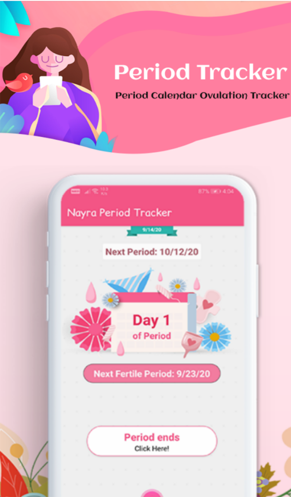 Period Tracker - Period Calendar - Ovulation Tracker - Fertility app ...