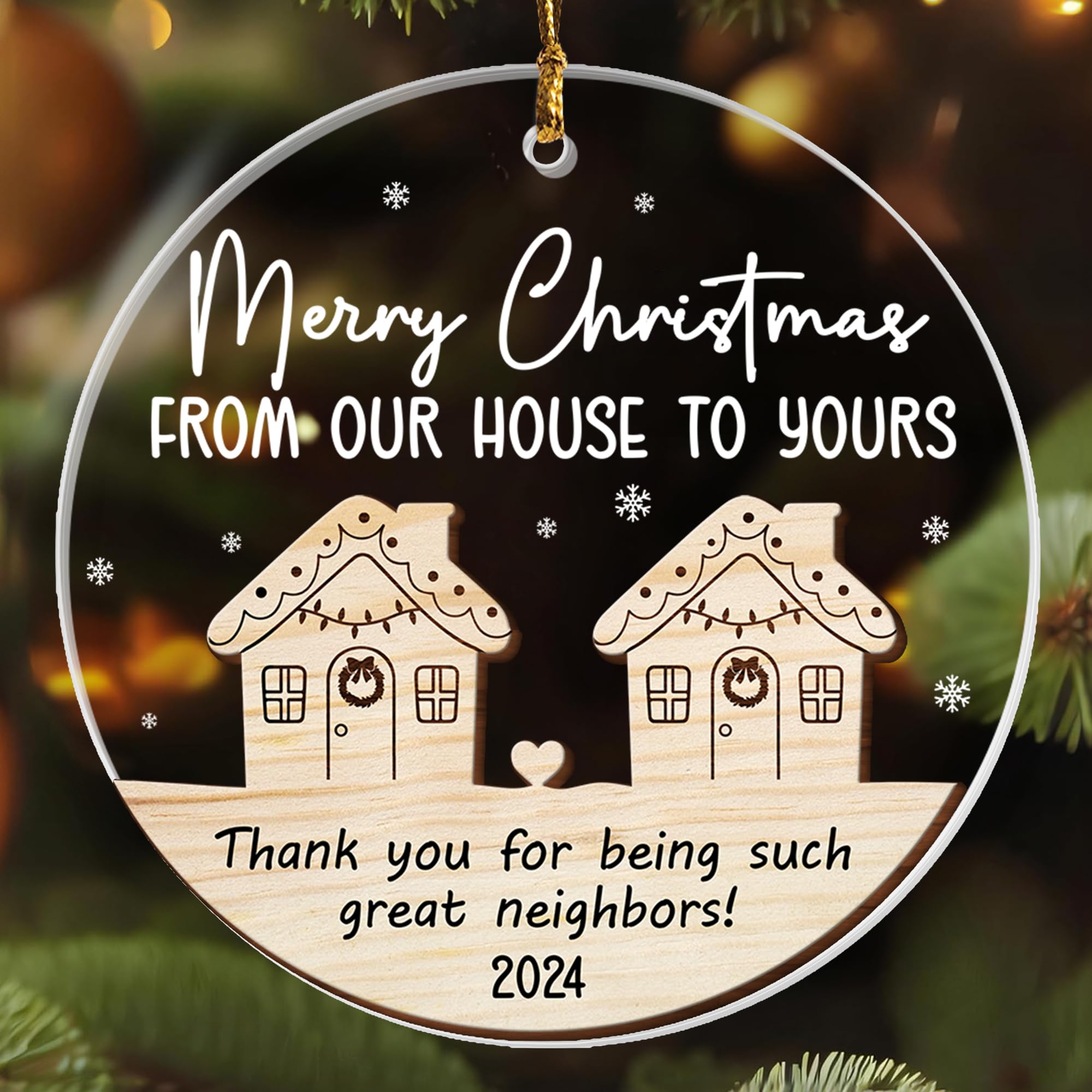 Amazon.com: Neighbor, Neighbor Christmas Ornaments 2024 - Gifts for ...