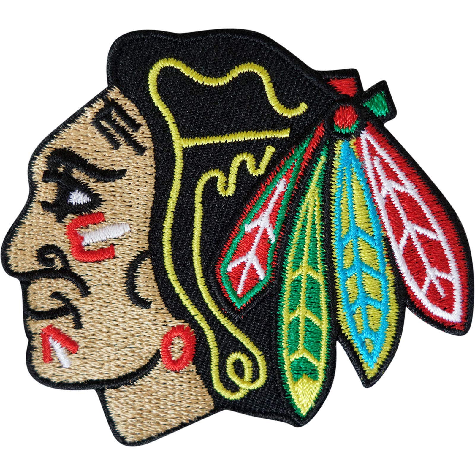 Amazon.com: Native American Indian Patch Iron Sew On Embroidered ...