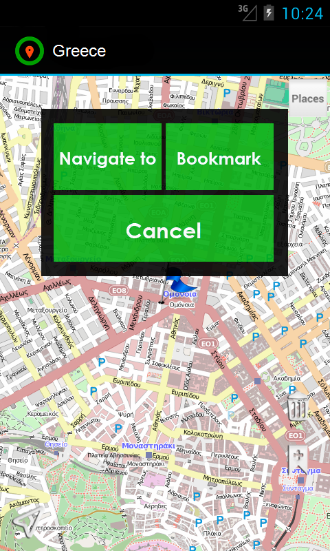 Aplicación Grecia Vector Offline Mapa: Easy Navigation en Amazon Appstore