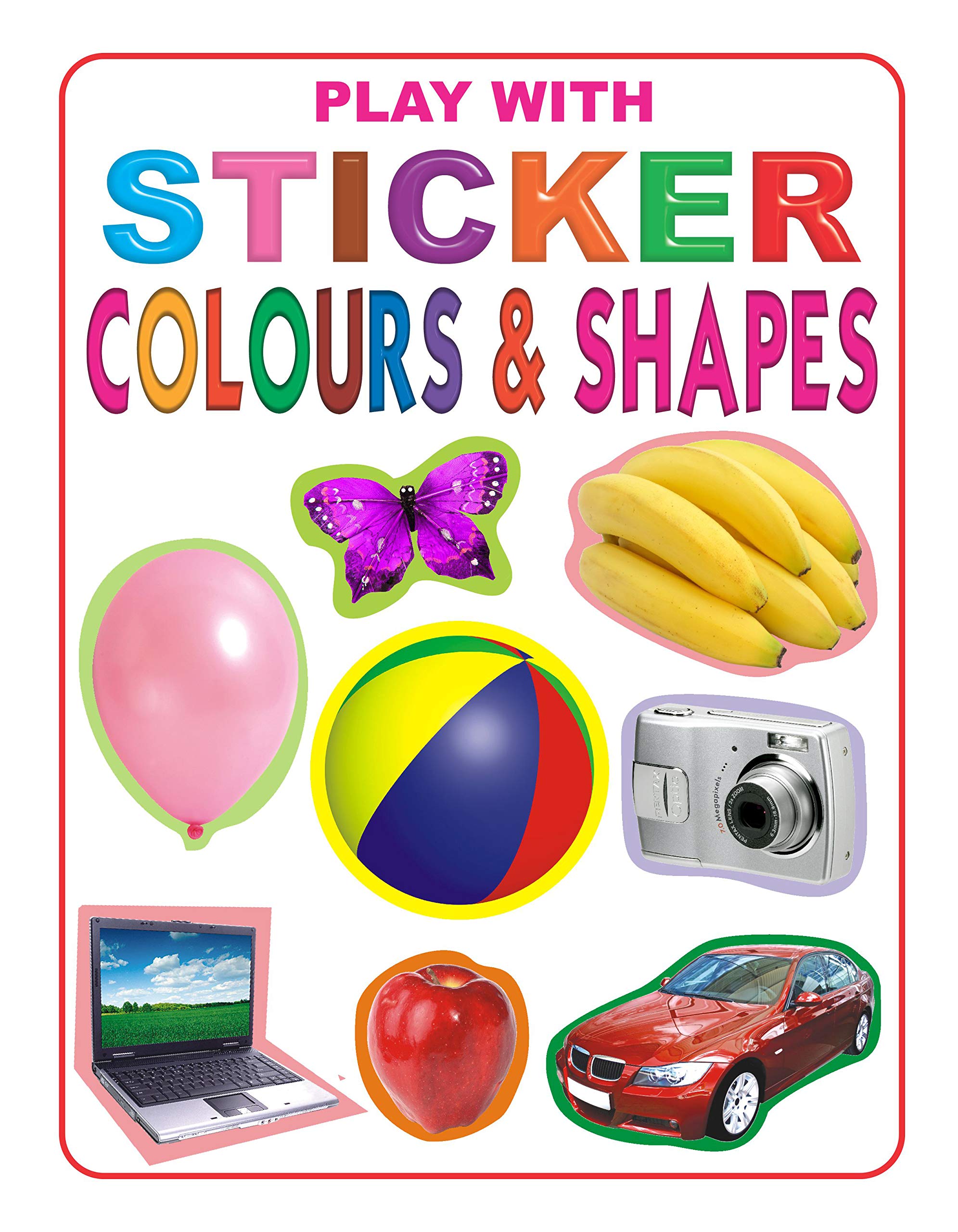 Play with Sticker - Colour and Shapes : Dreamland Publications: Amazon ...