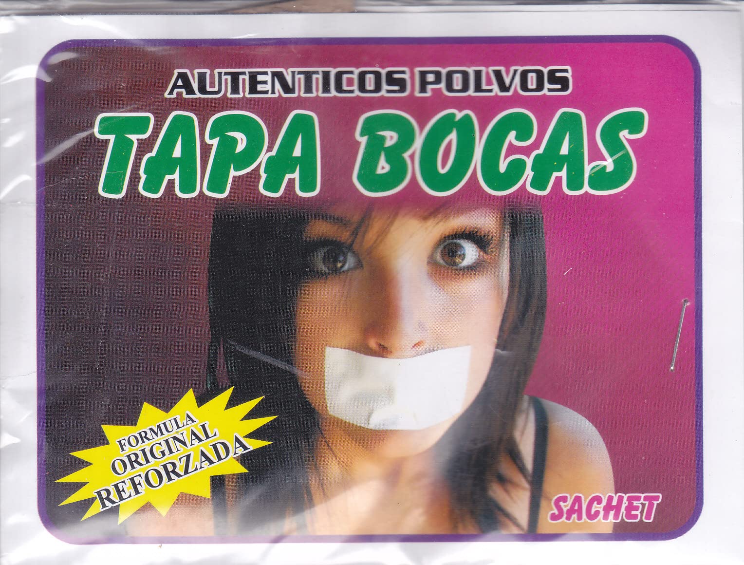 Amazon.com: AUTENTICOS POLVOS TAPA Boca Bocas Sachet 1/2oz - Shut UP ...