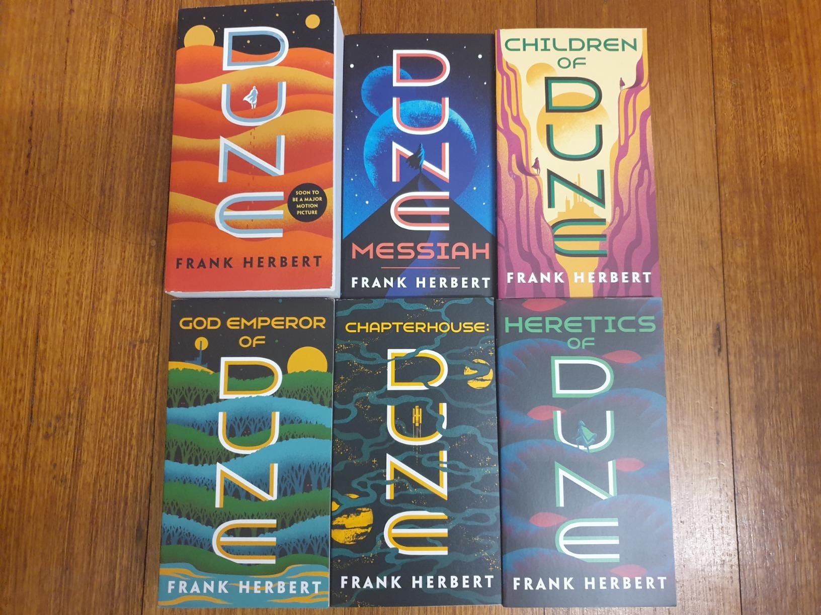 Dune Series 6 Books Collection Set (Dune, Dune Messiah, Children Of ...