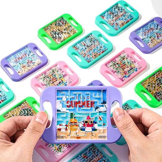 Amazon.com: JellyArch 36 Pcs Mini Maze Puzzle Bulk for Kids Small Maze ...