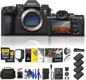 Amazon.com : Sony Alpha a9 III Mirrorless Camera - 24.6MP Full Frame Global Shutter (ILCE-9M3 ...