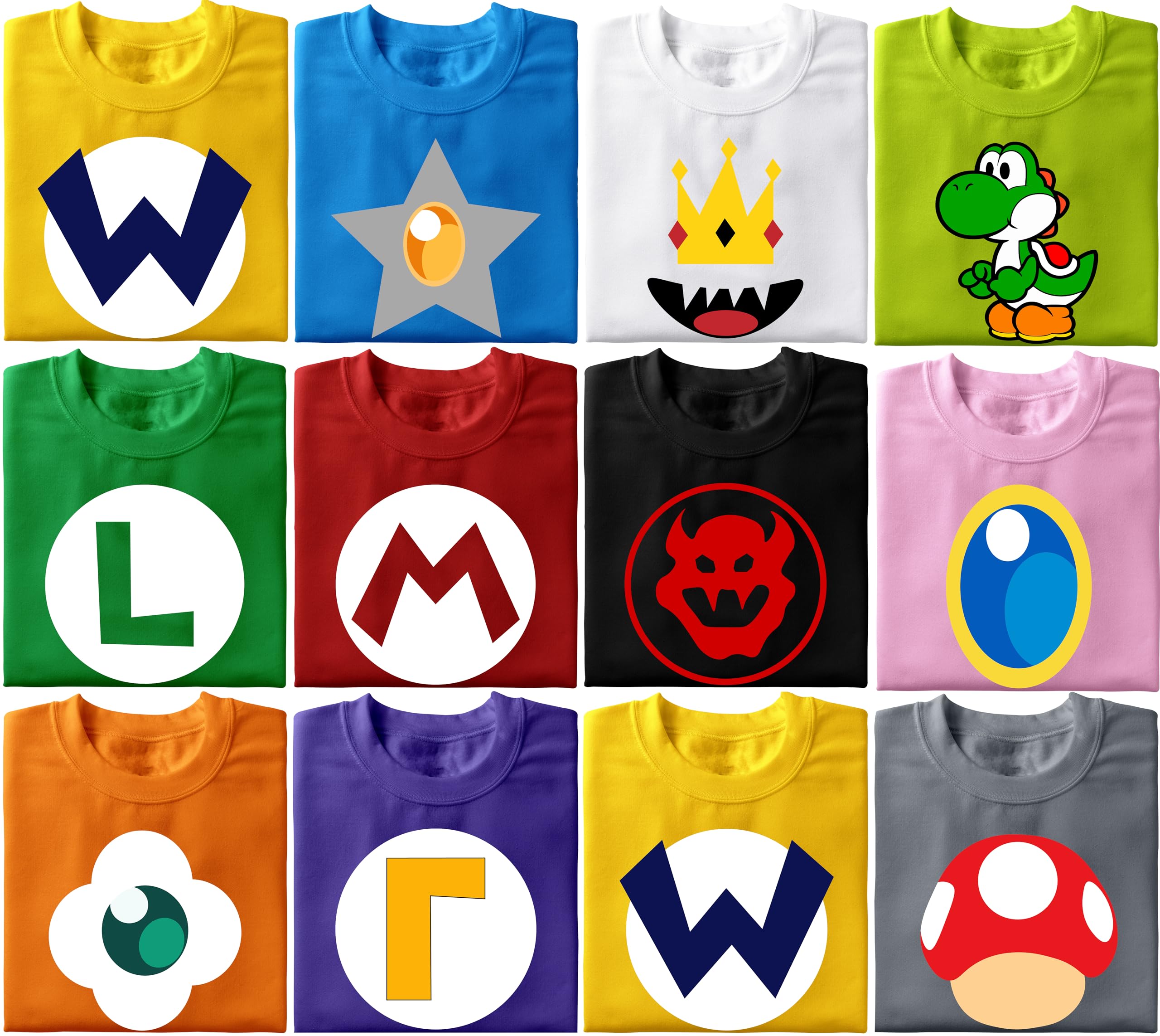 Buy Mario And Friends Matching Shirts, Super Family Shirt, Mario ...
