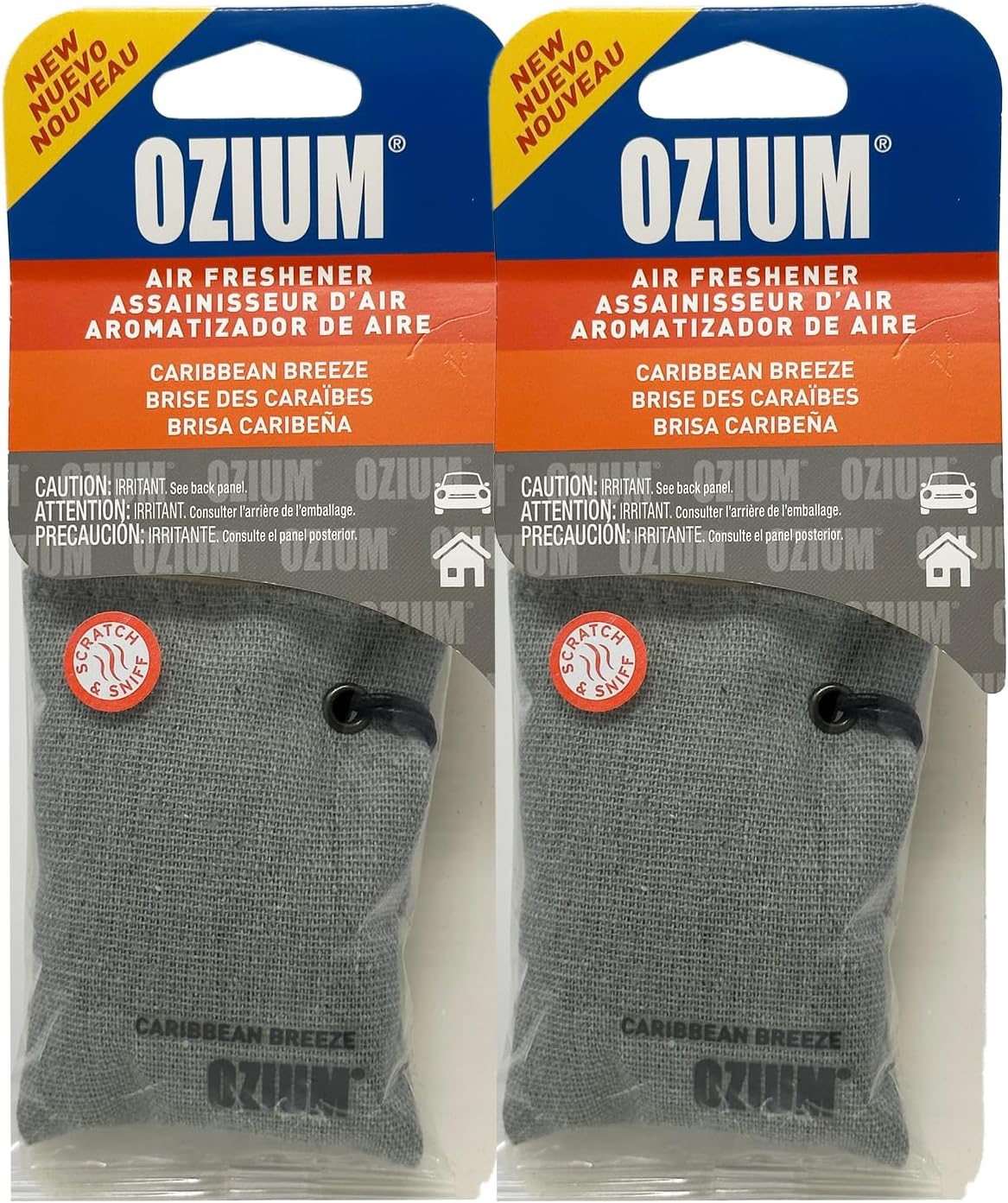 Amazon.com: Ozium Scented Sachet Car Air Fresheners and Odor Eliminator ...