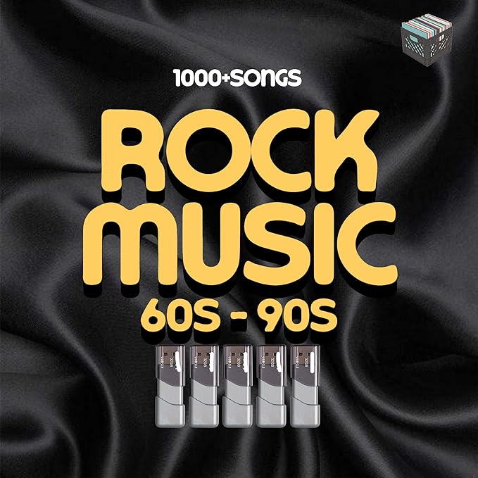 Amazon.com: Classic Rock Music 70s 80s 60s | Usb Flash Drive Preloaded | Mp3 Songs Hits For Car ...