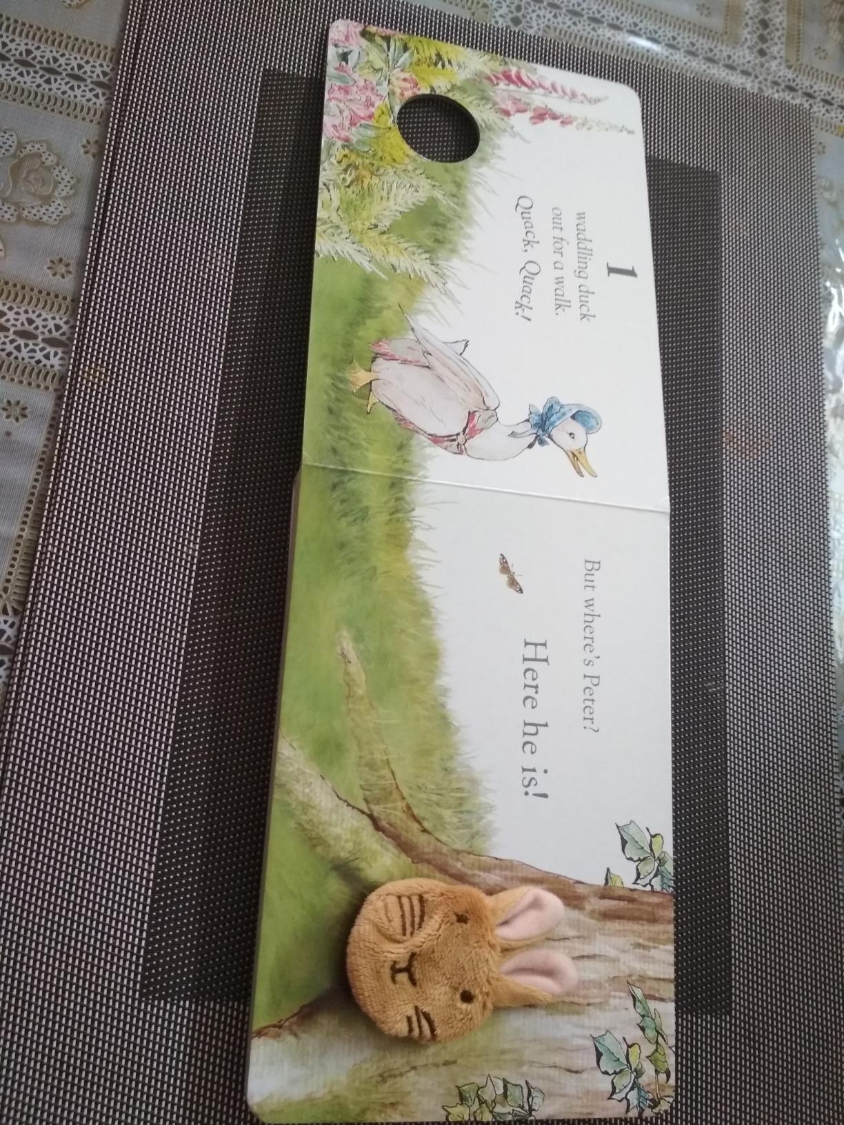 Peter Rabbit Finger Puppet Book : Potter, Beatrix: Amazon.in: Books