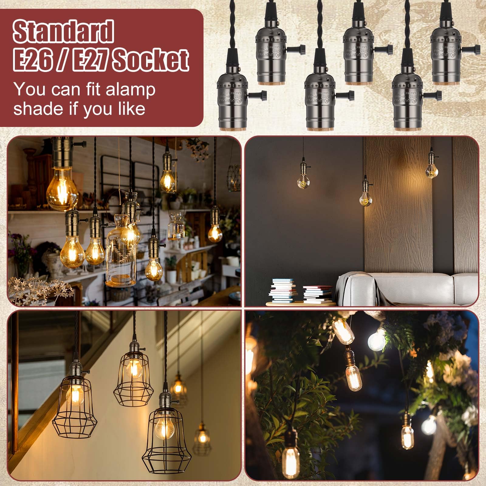 Decorative Light Fixture Sockets Nathan James Percy Modern 2 Light