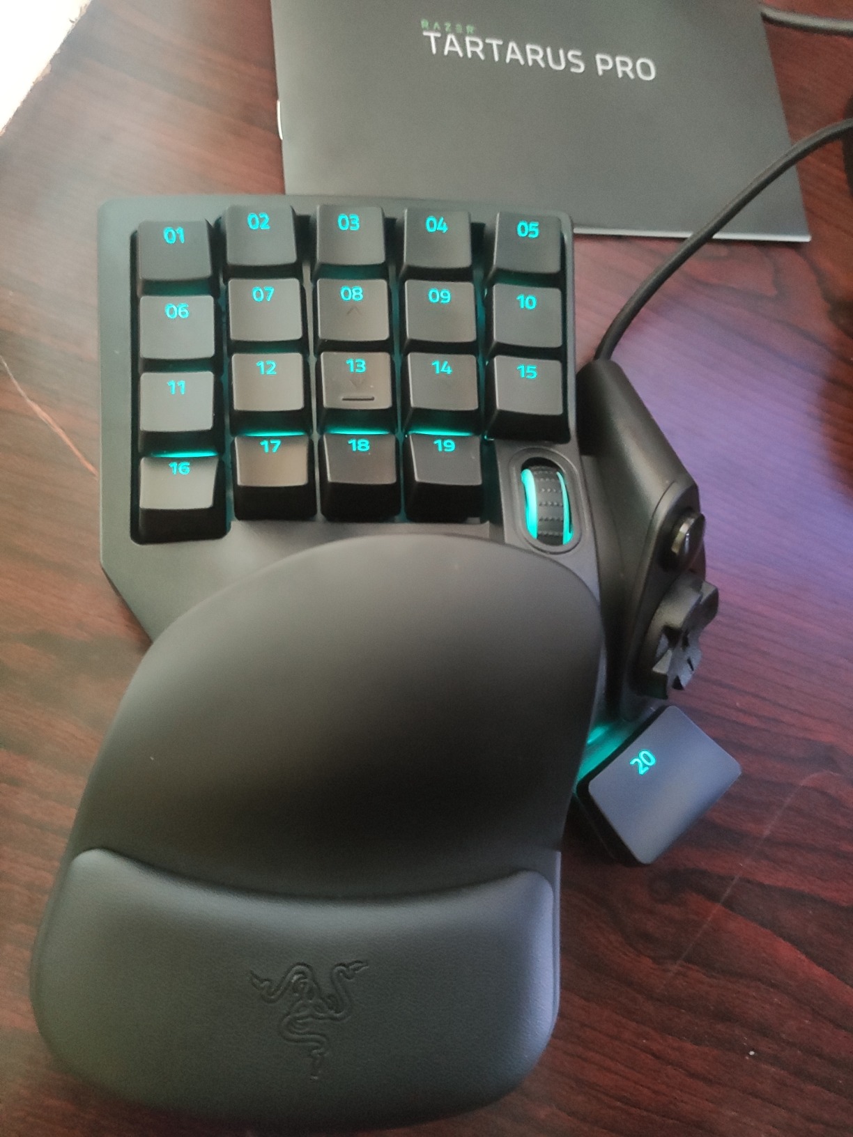 Razer Tartarus Pro Gaming Keypad with Analog Optical Keys and 32 ...