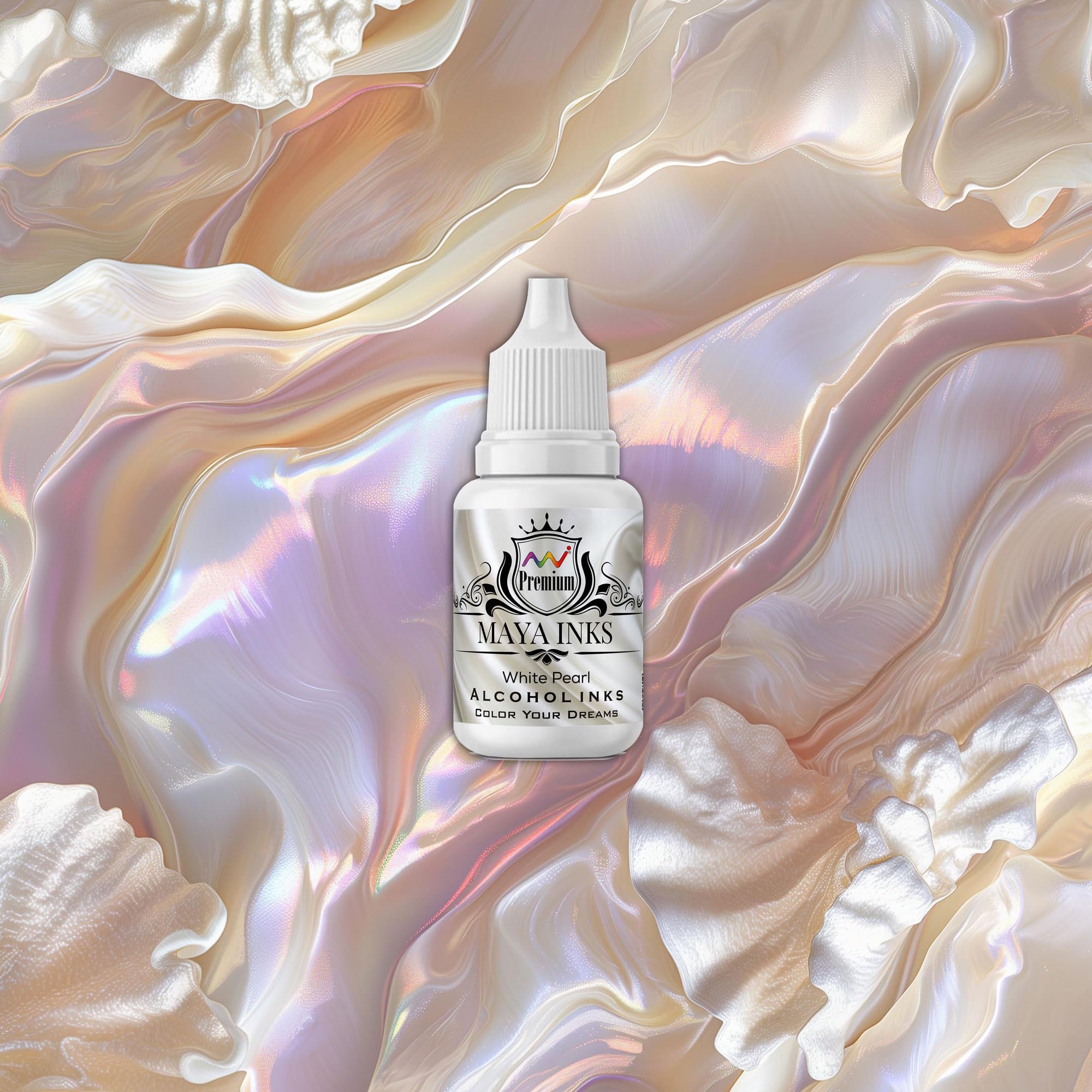 Alcohol Inks Pearl (White Pearl) : Amazon.in: Home & Kitchen