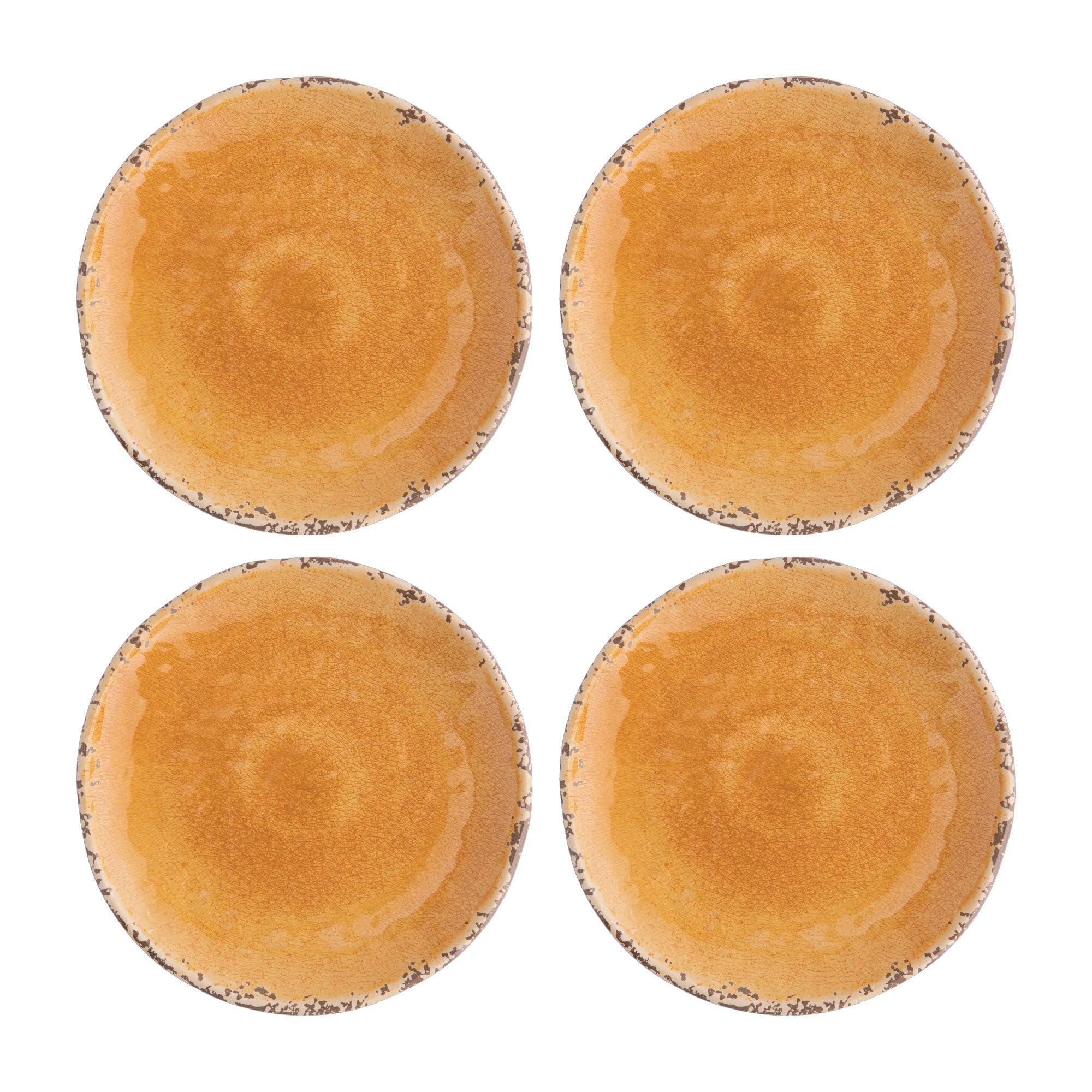 Snapklik.com : UPware 4-Piece 6 Inch Melamine Dessert Plates Appetizer ...