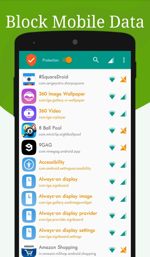 NetProtector Firewall : Block Apps Network Usage - App on Amazon Appstore
