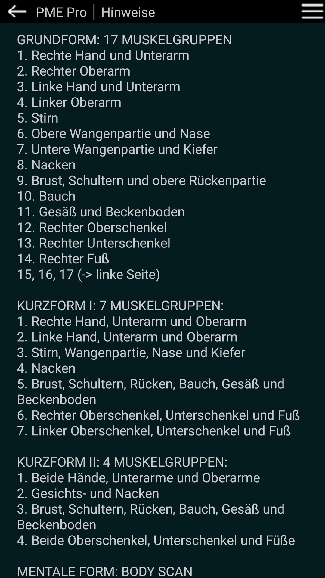 Progressive Muscle Relaxation - PMR Pro - App on Amazon Appstore