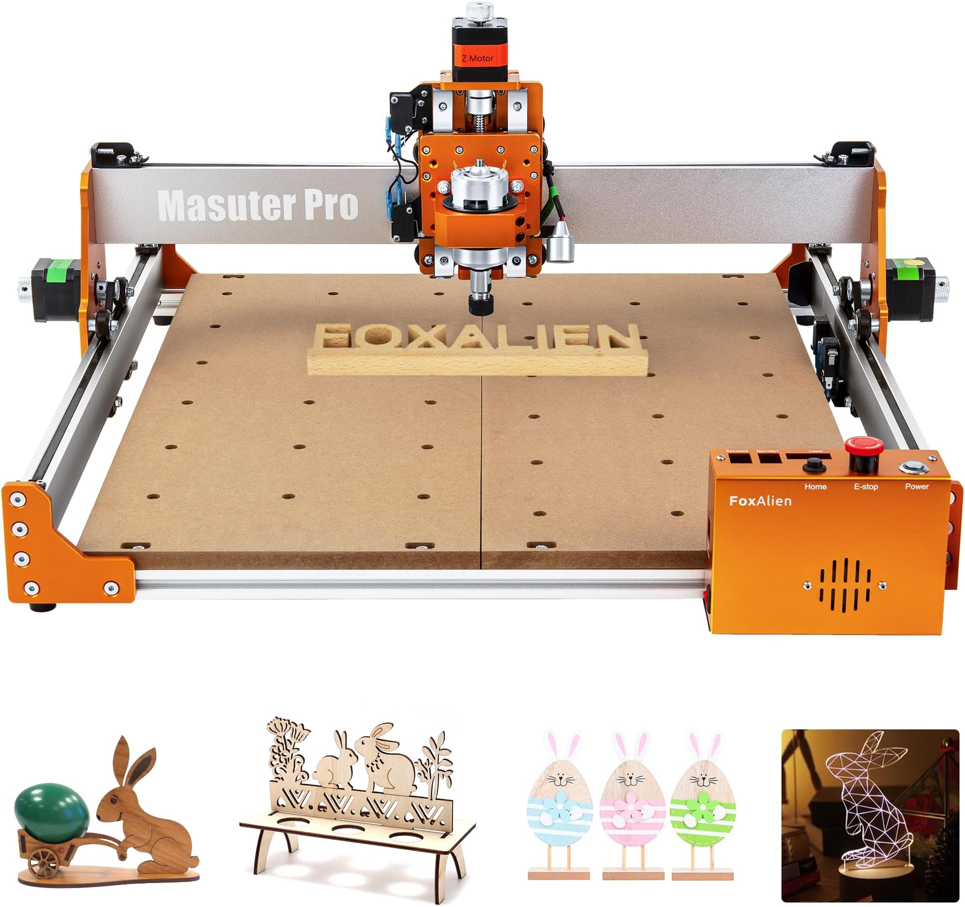 Genmitsu PROVerXL 6050 Plus CNC Router Machine and 1/4'' V Grooving ...
