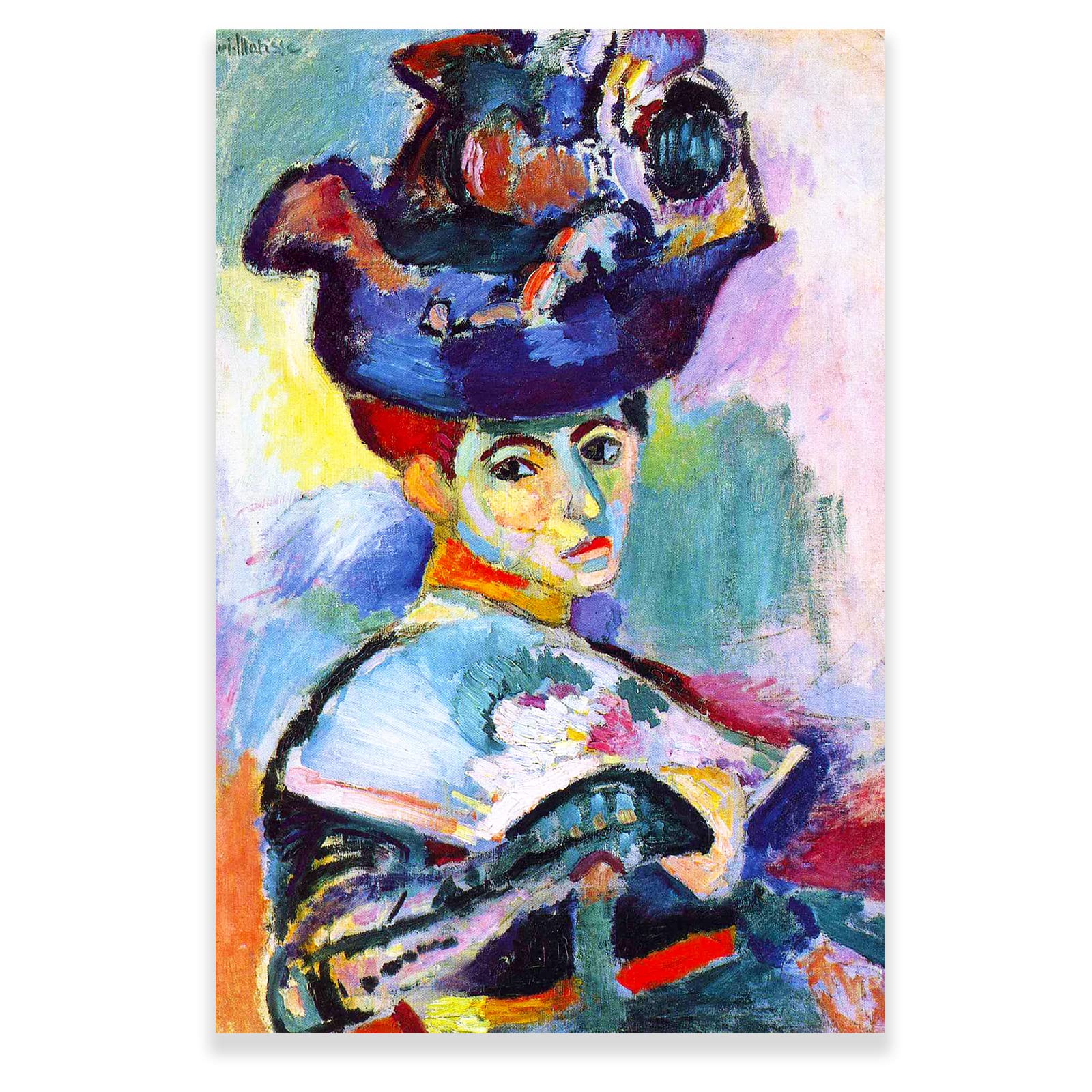Mulher Com Chapeu Matisse