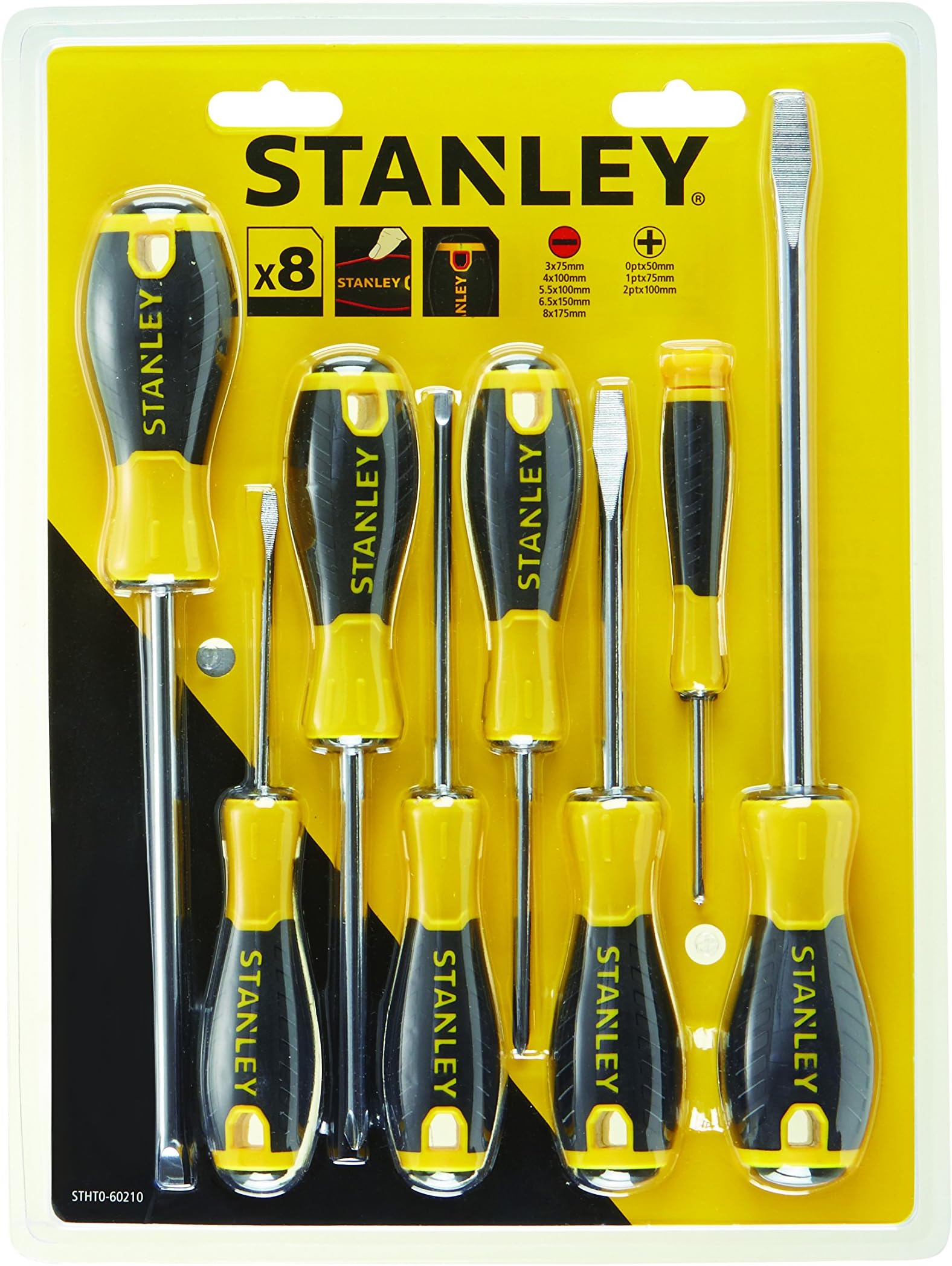Stanley Essential Screwdriver, Yellow, STHT1-60335 : Amazon.co.uk: DIY ...